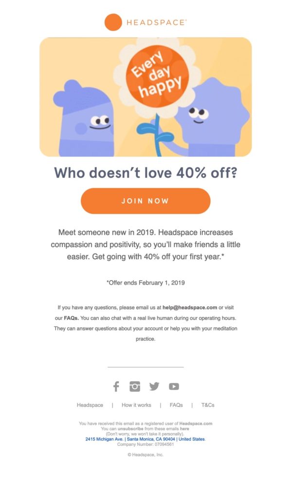 Promotional Email: Ideas, Examples and Best Practises – MailSenpai